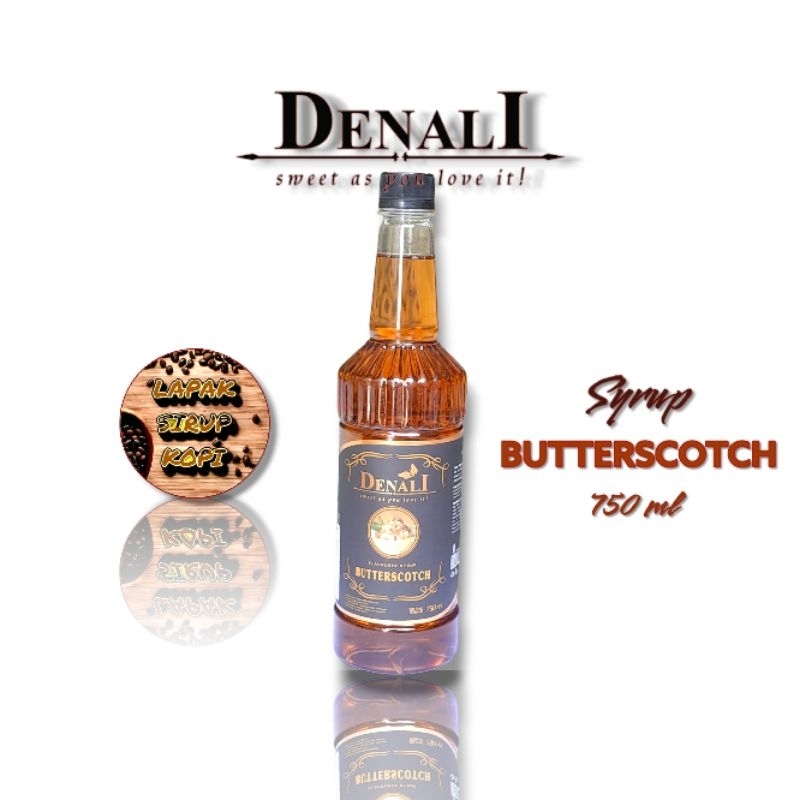 Jual Denali - Butterscotch syrup 750ml - sirup minuman rasa ...