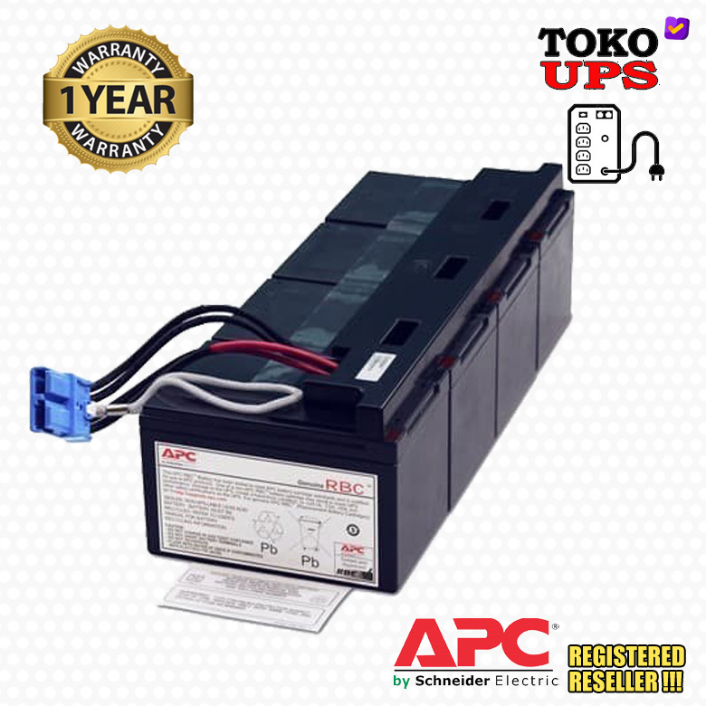 Jual Baterai UPS APC RBC150 / APC RBC 150 Replacement Battery Cartridge ...