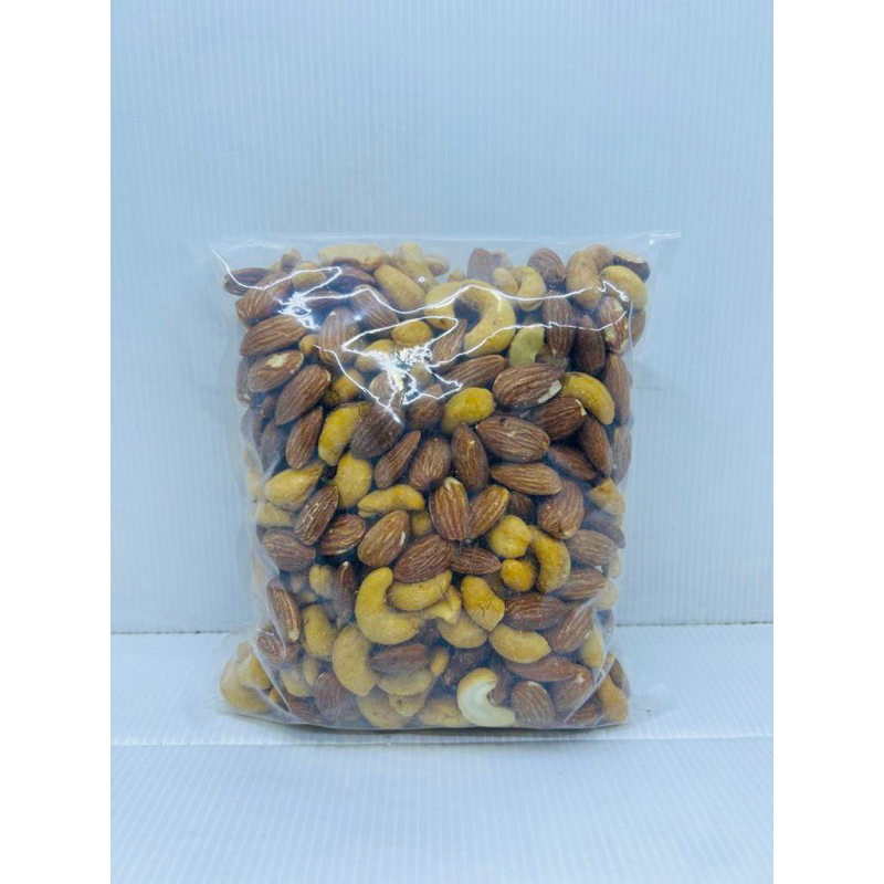 Jual ROASTED MIXD MEDE ALMOND 500 GR ( ALMOND PLAIN , MEDE ASIN ...