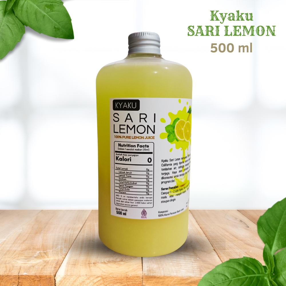 Jual 50ml 250ml 500ml Sari Lemon Asli Untuk Diet Sari Lemon Murni Asli ...