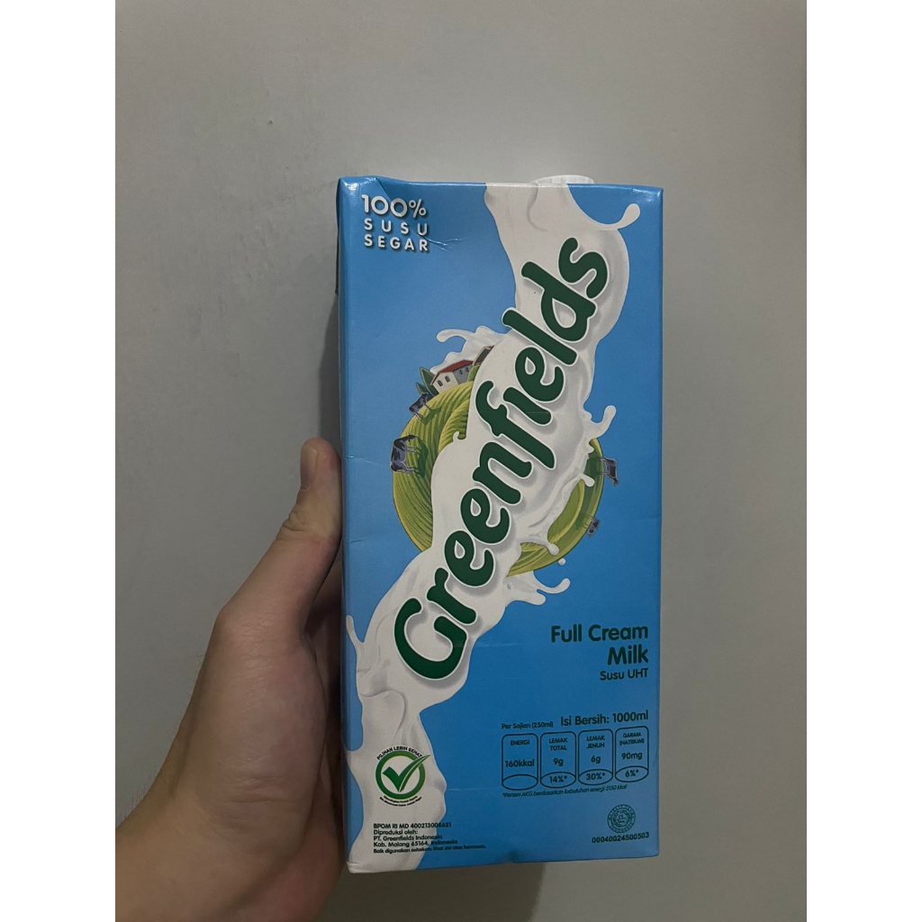 Jual Greenfields Greenfield Fresh Milk (susu pasteurisasi) 1 L | Shopee ...