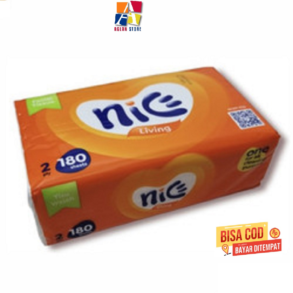 Jual NICE Tisu Wajah Tissue Soft 180 Sheets 2 Ply | Shopee Indonesia