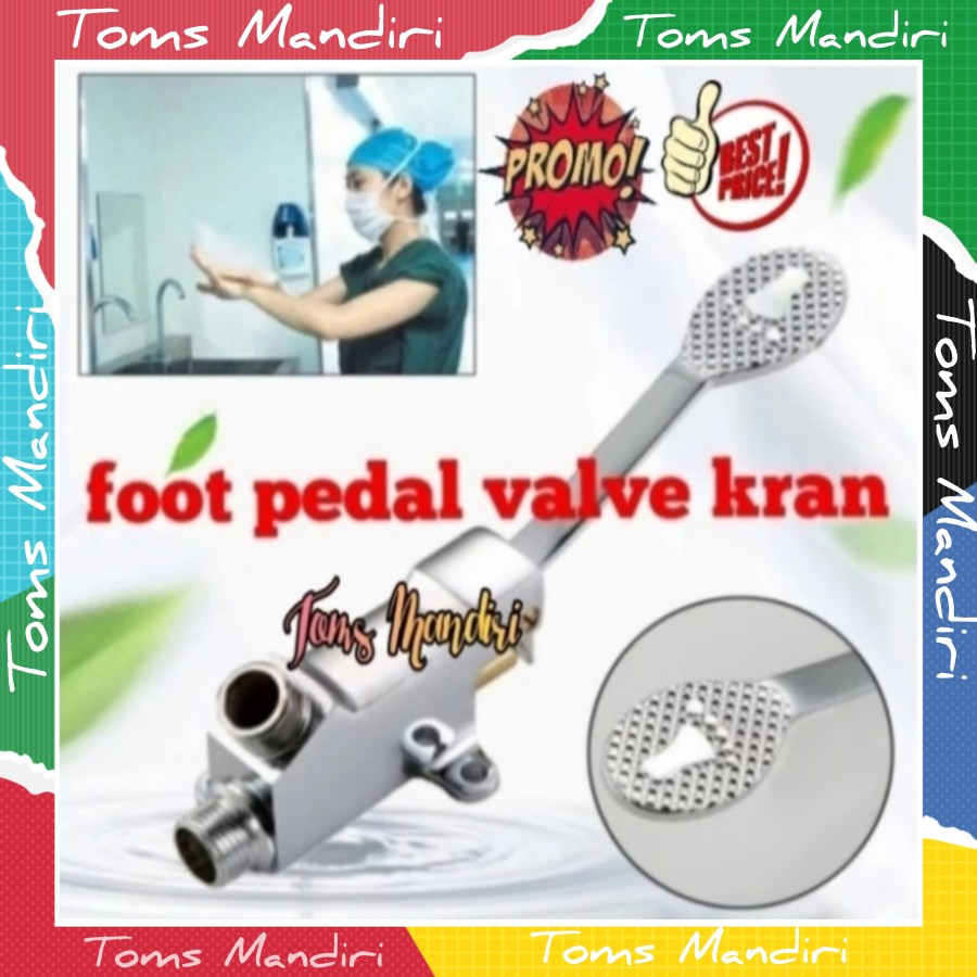 Jual Keran Injak Keran Basin Injak Keran Wastafel Pedal Kran Injak ...