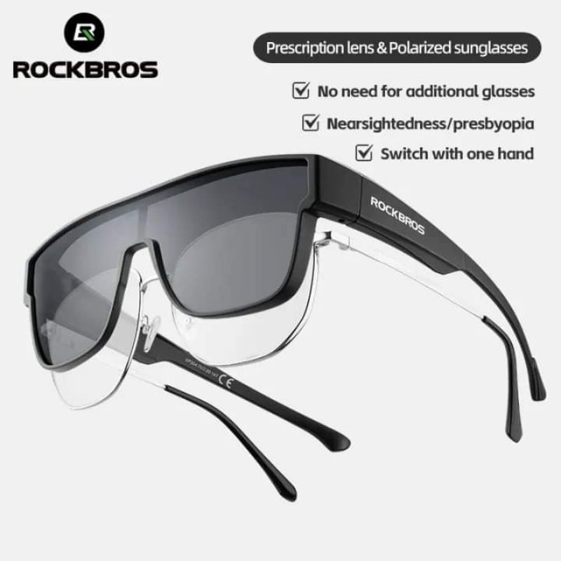 Jual ROCKBROS SP304 KACAMATA SEPEDA POLARIZED LENS KACAMATA SEPEDA MINUS | Shopee Indonesia
