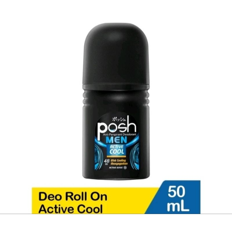 Jual posh deodoran roll on cool | Shopee Indonesia