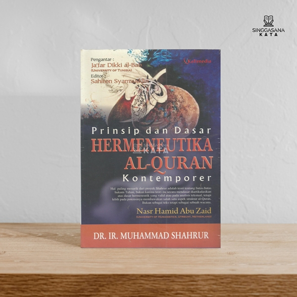 Jual Buku Prinsip dan Dasar Hermeneutika al-Qur'an Kontemporer ...