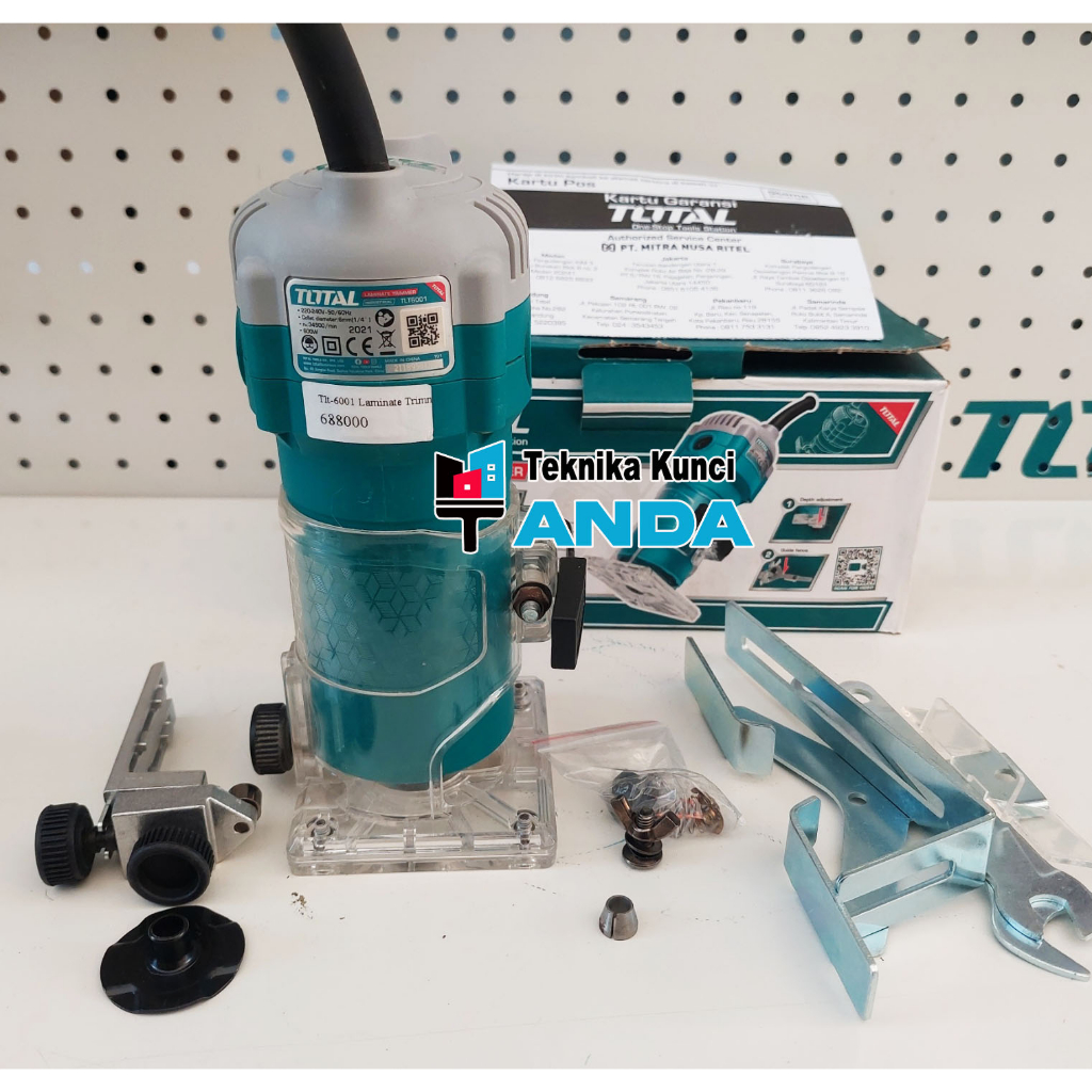 Jual Mesin Profil Kayu TOTAL - Laminate Trimmer TLT6001 - Propil kayu ...