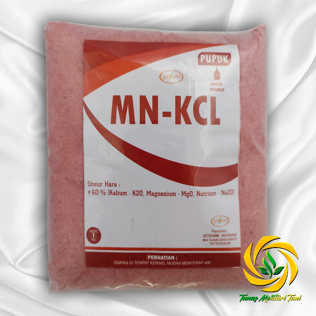 Jual Pupuk MN-KCL 1 Kg / 60% Kalium K20 - Magnesium - Mg0 - Natrium ...
