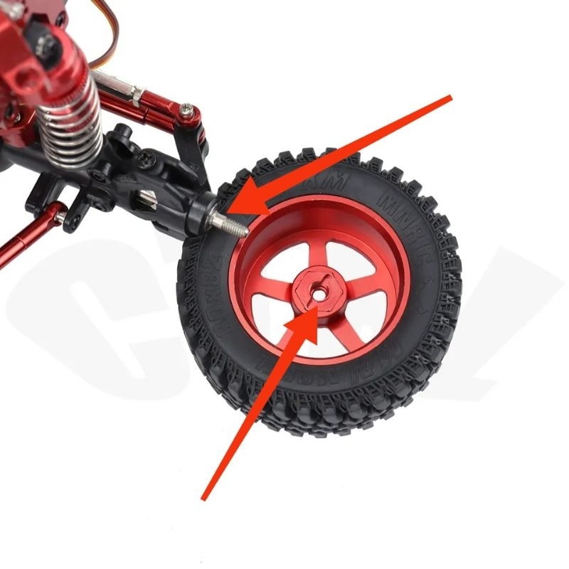 Jual Pin hex roda diameter 1.5mm RC 1/12 MN86 MN128 Wltoys | Shopee ...