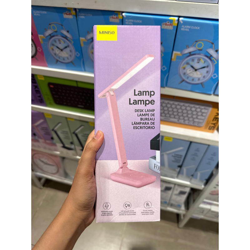 Jual LAMPU MEJA MINISO CLASSIC FOLDABLE RECHARGEABLE DESK LAMP | Shopee ...