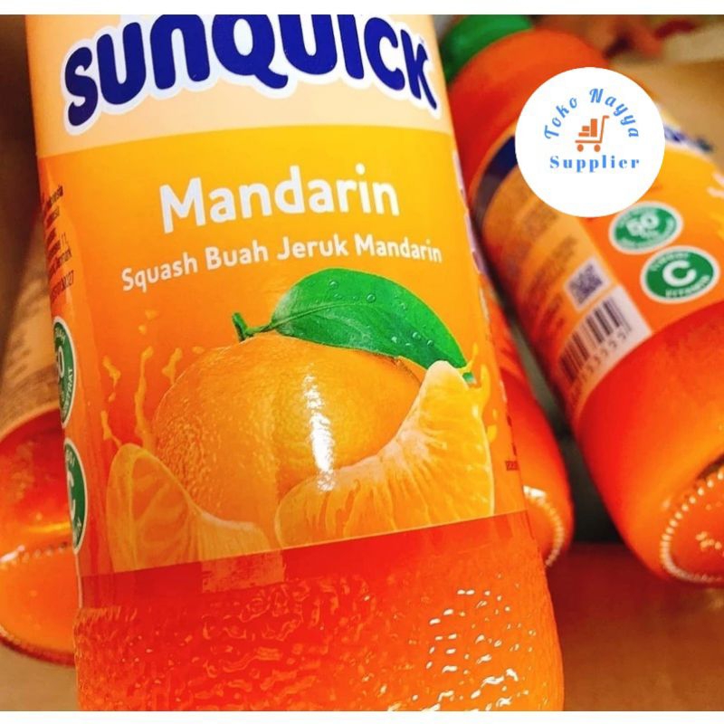 Jual SUNQUICK Mandarin Squash Konsentrat Sirup Jeruk Mandarin 330 ml ...