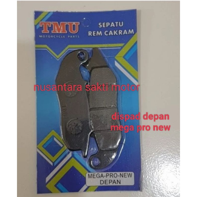 Jual discpad diskpad dispet dispad depan mega pro mew verza tipe motor ...