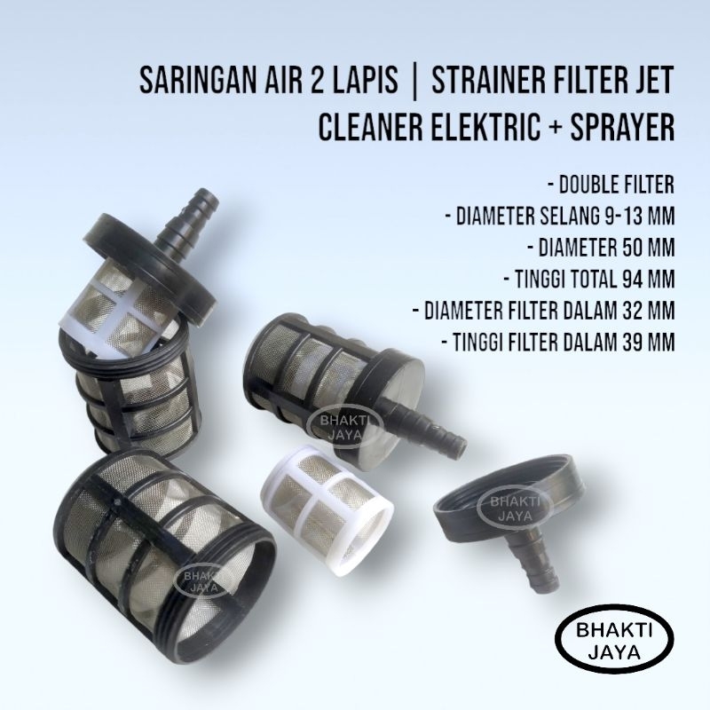 Jual Saringan Air 2 Lapis | Strainer Filter Jet Cleaner Elektric ...