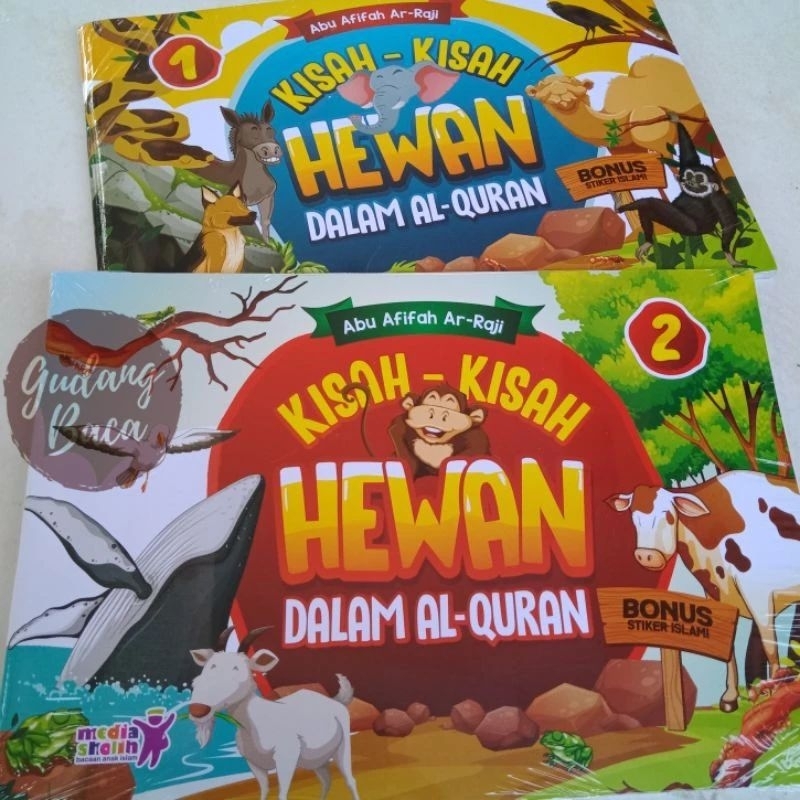Jual BUKU - Cerita Kisah-kisah Hewan dalam Al-Qur'an Seri 1 dan Seri 2 Abu Afifah Ar-Raji Media ...