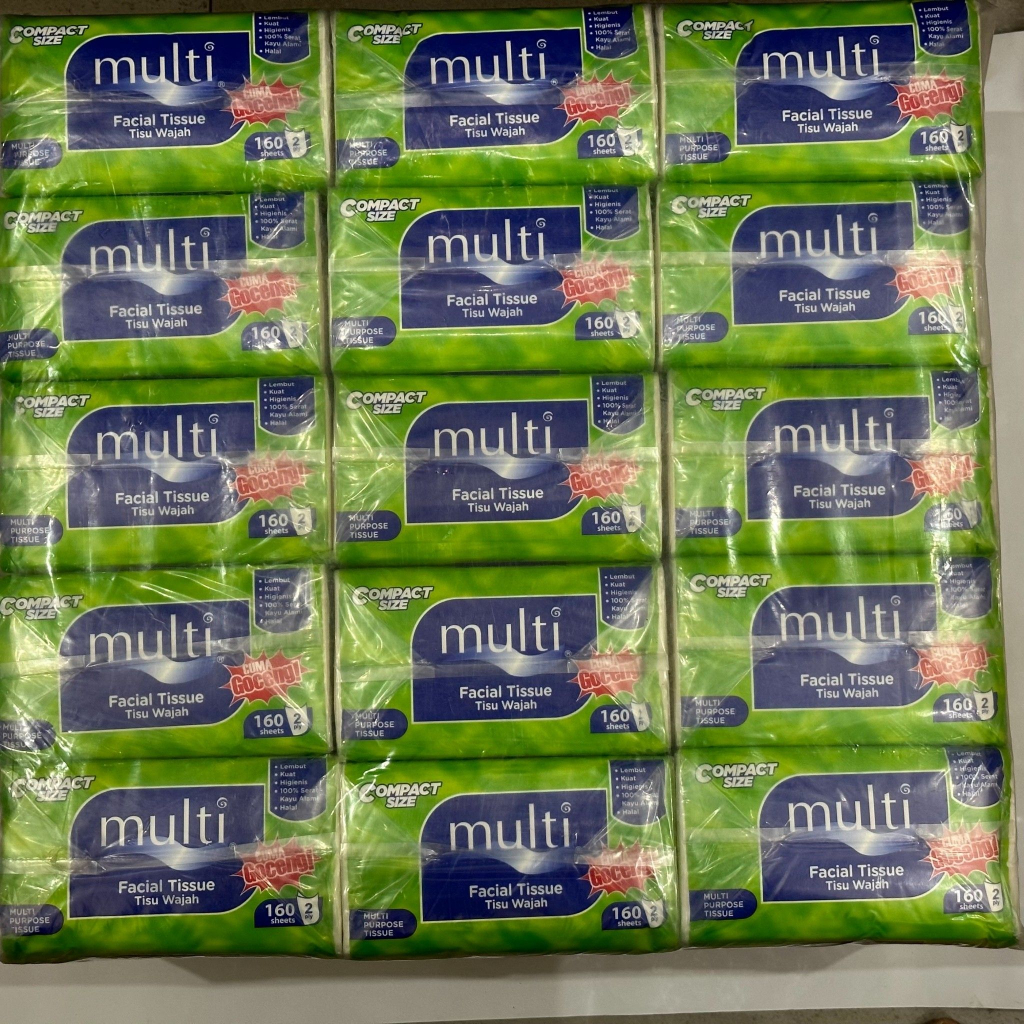 Jual Multi Facial Tissue 160 Sheets 2Ply (1 Karton) | Shopee Indonesia