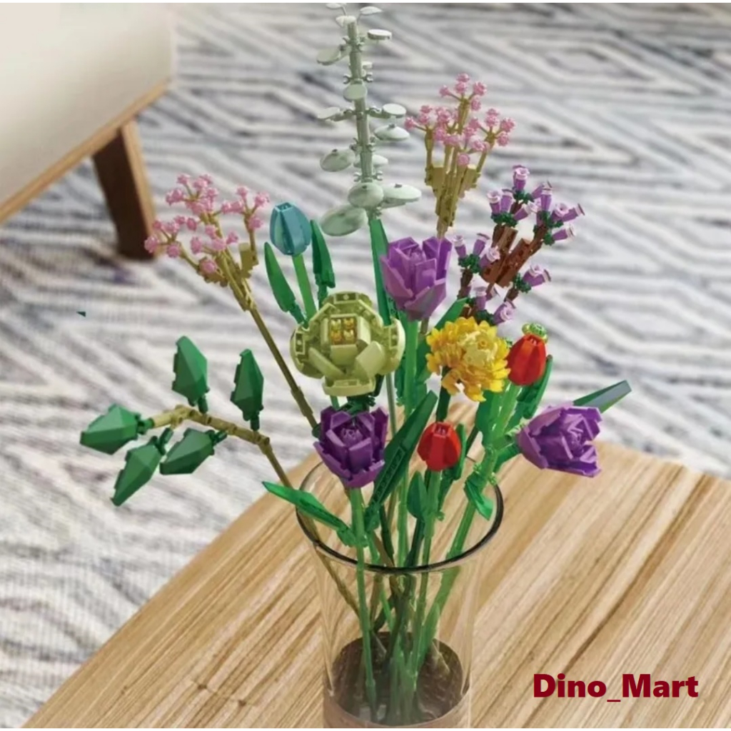 Jual Panlos Brick Flower Bouquet - Karangan Bunga - Hiasan Rumah 655001 ...