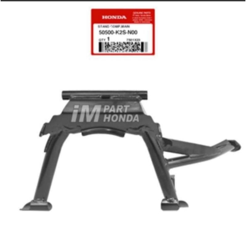 Jual 50500-K2S-N00 Standar Tengah Vario 160 jagang tengah Honda Vario ...