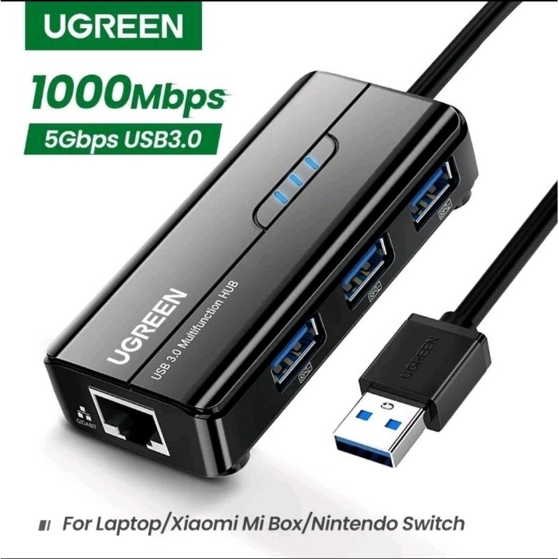 Jual Ugreen Lan Card 50922 Usb to Lan Rj45 Ethernet Gigabit - Network ...