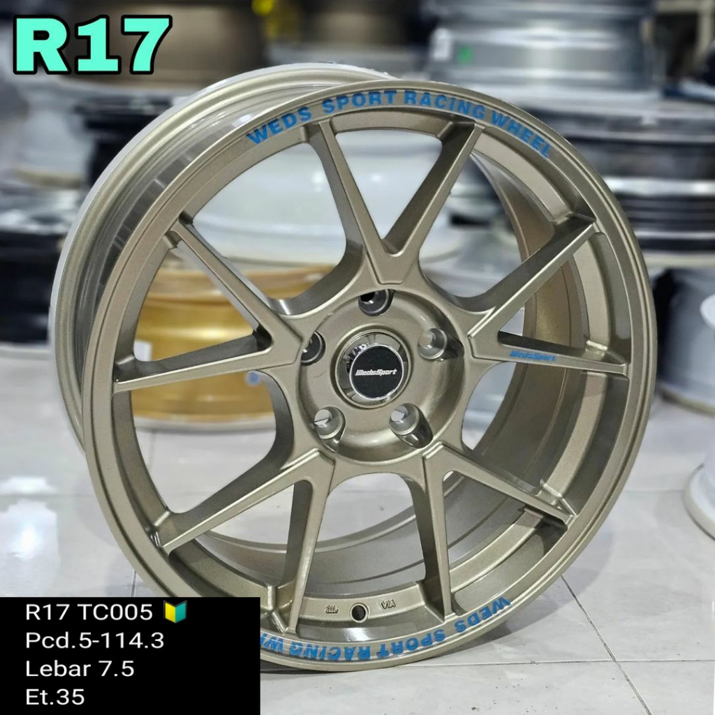 Jual velg mobil wedssport tc005 ring 17 buat ertiga innova hrv terios ...