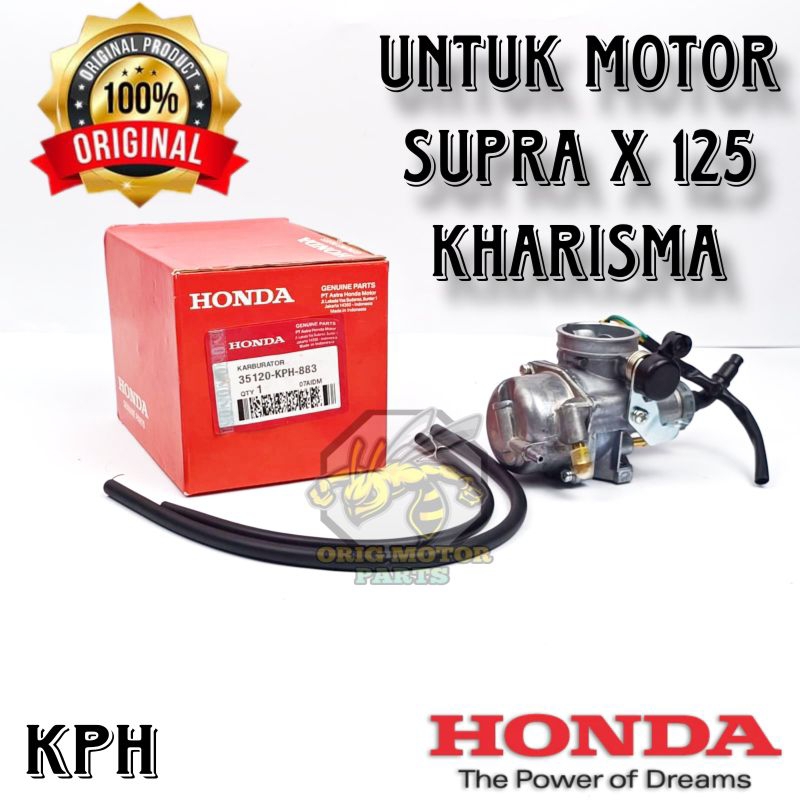 Jual KARBURATOR ORIGINAL KPH HONDA MOTOR KHARISMA, MOTOR SUPRA X 125 ...