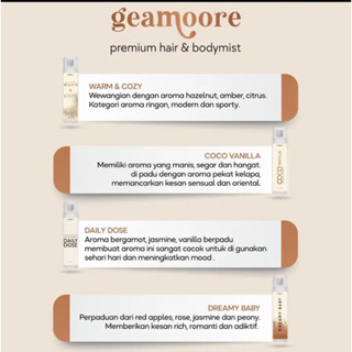 Jual GEAMOORE HAIR AND BODYMIST 275 ML ( PARFUM GENTONG ) | Shopee Indonesia