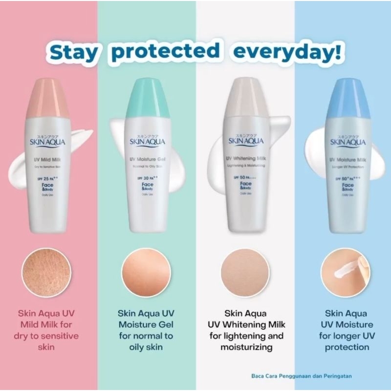 Jual Skin Aqua UV SPF 50+ PA+++ 40ml Sunscreen | Shopee Indonesia