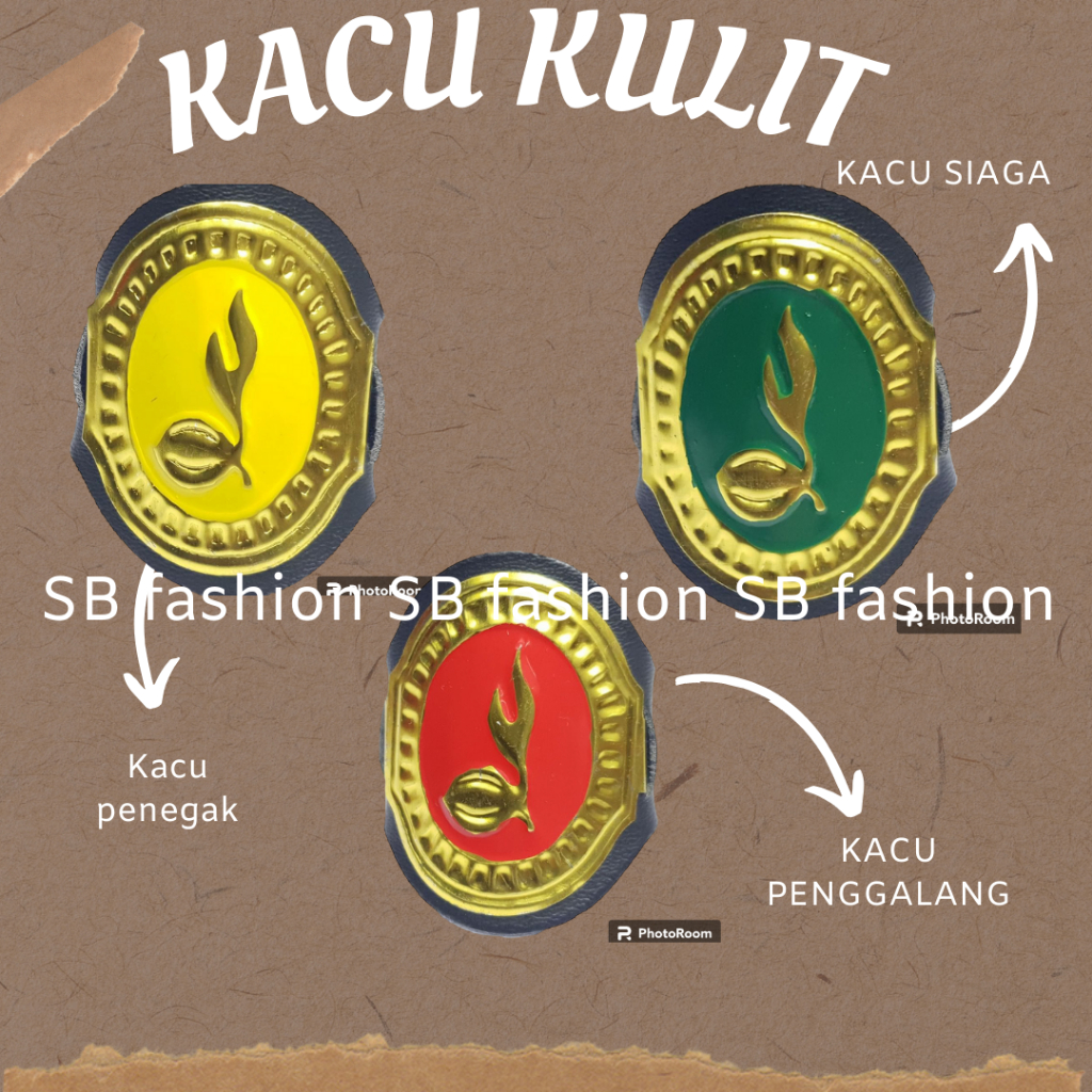 Jual ring kacu kulit pramuka siaga penggalang dan penegak / ring kolong ...