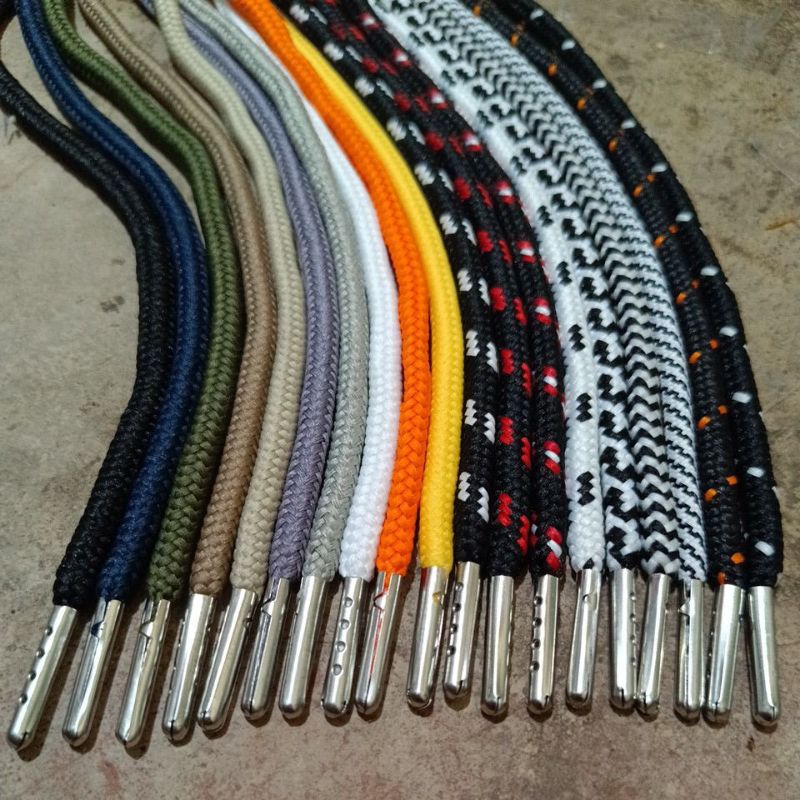 Jual tali hoodie premium aglet silver bulat tali celana sport aglet ...