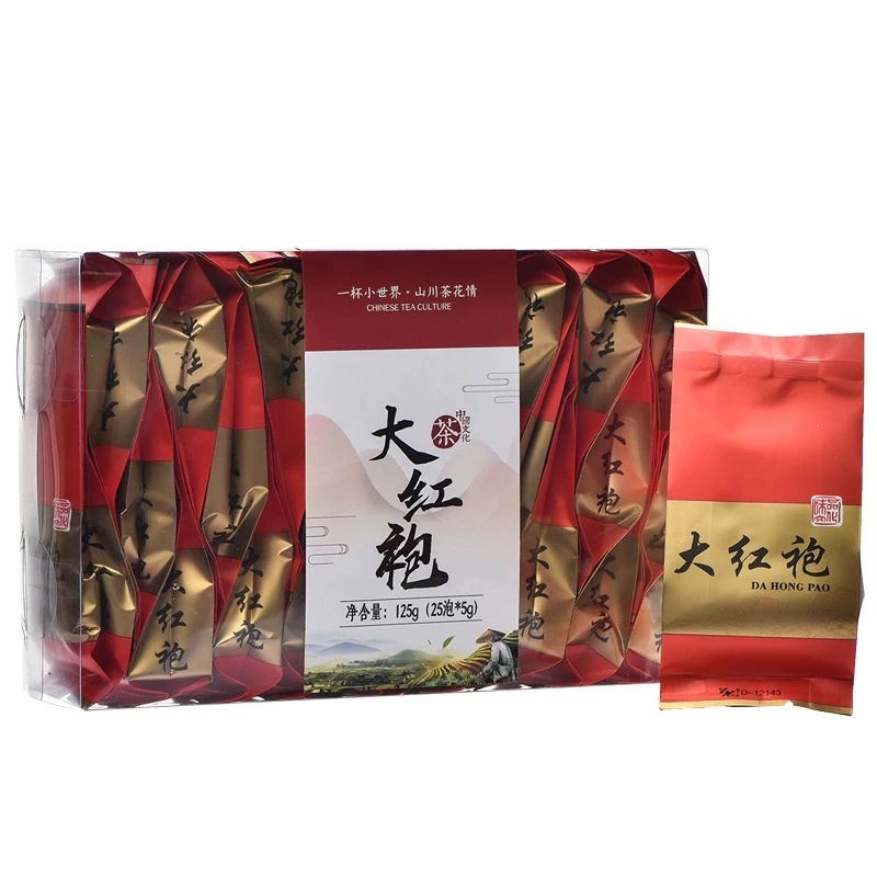 Jual Gift Box Chines Tea Da Hong Pao 125gr Teh Cina Dahongpao Box mika ...