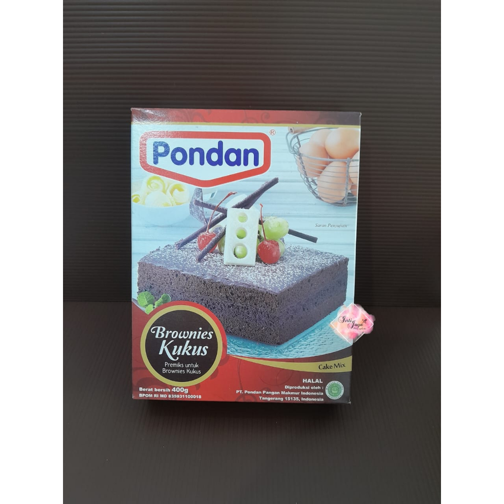 Jual PONDAN PREMIKS/ CAKE MIX BROWNIES KUKUS 400 GR | Shopee Indonesia