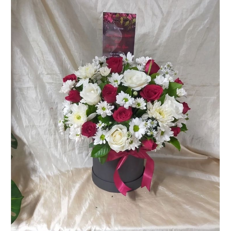 Jual Bouquet box | bloombox bunga | bunga segar | bunga hadiah ...
