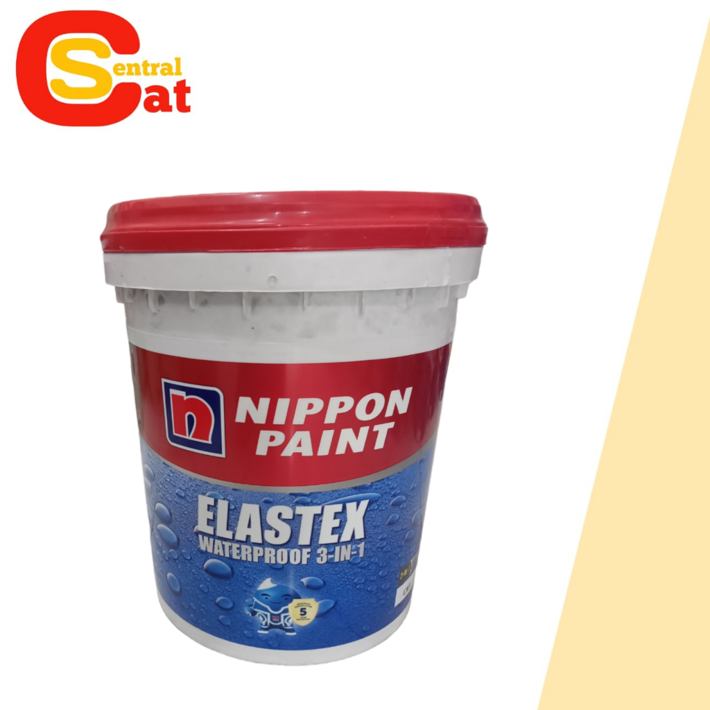 Jual CAT ELASTEX WATERPROOF (Pelapis Anti Bocor) NIPPON PAINT 20KG ...