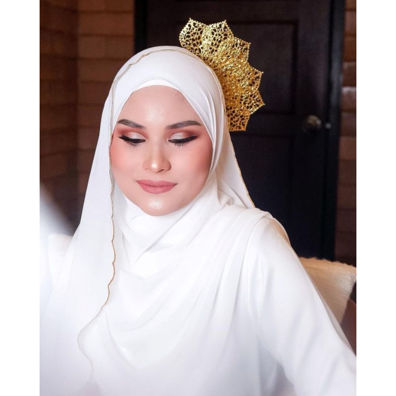Jual Sunting Melayu Modifikasi Mini, Bandi Aksessoris Pengantin Hijab ...