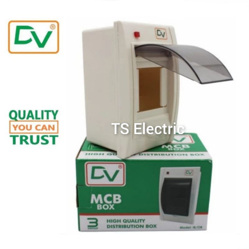 Jual Box MCB 3 Group / MCB Box DV 3 Group DB3 Inbow Outbow LED ...