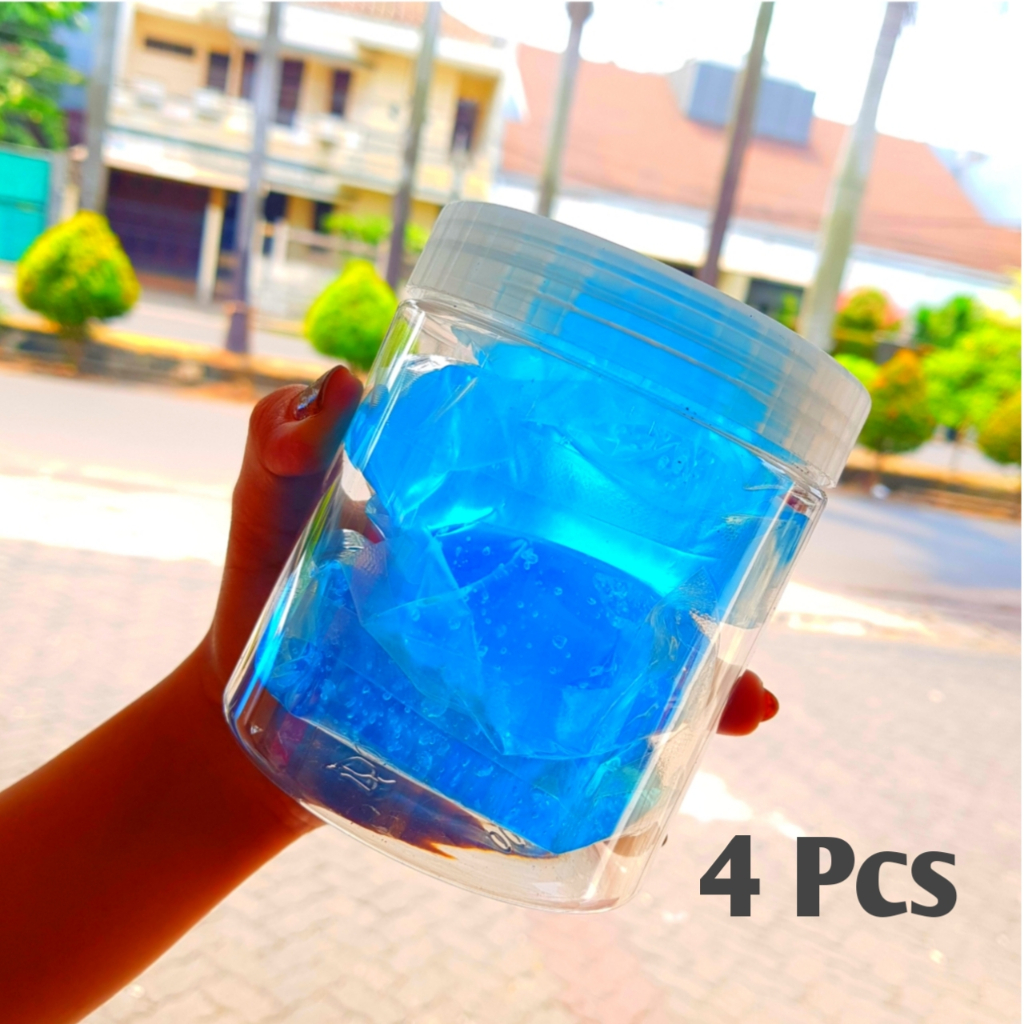 Jual 4 (EMPAT ) PCS / TOPLES 100 gram blue gel / blue ice gel pendingin ...