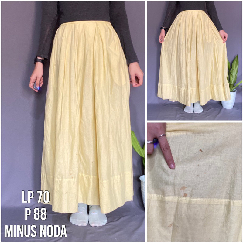 Jual ( R ) SKRIT / ROK PANJANG / ROK KATUN PANJANG / ROK 3/4 KEKINIAN ...