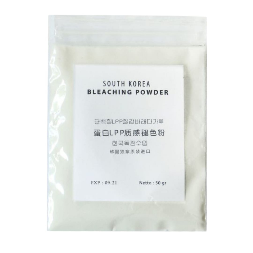 Jual Bleaching Rambut Korea LPP level 9 + Developer kemasan 50gr dan ...