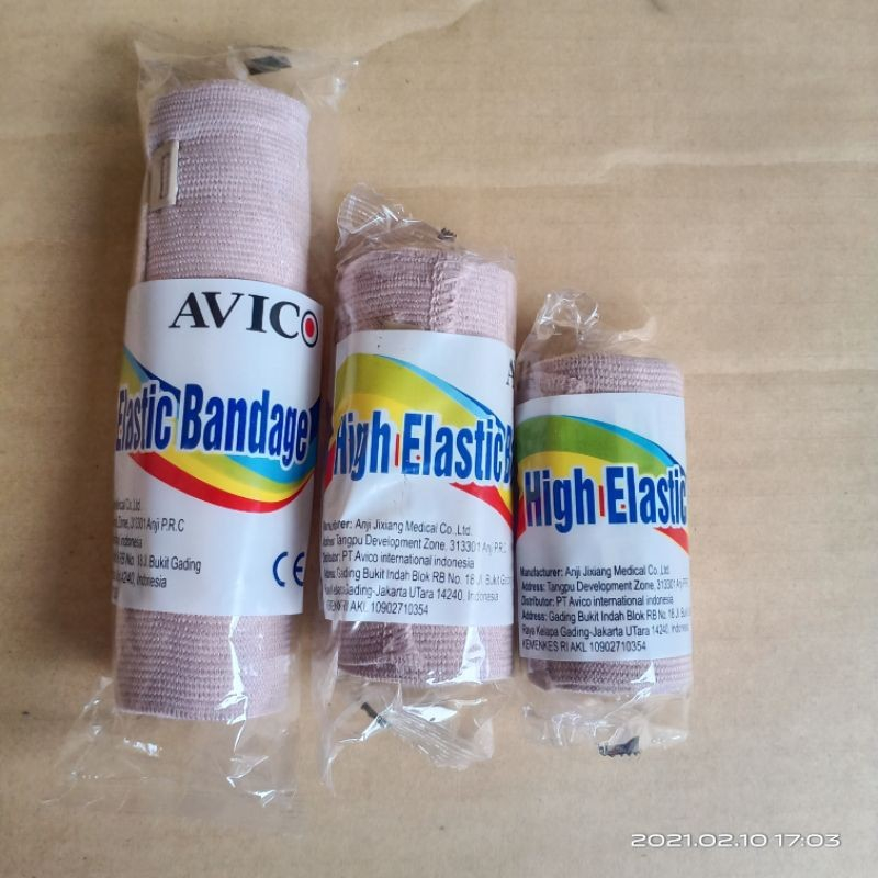 Jual Avico Perban Elastis Verban Tangan Kaki - High Elastic Bandage ...