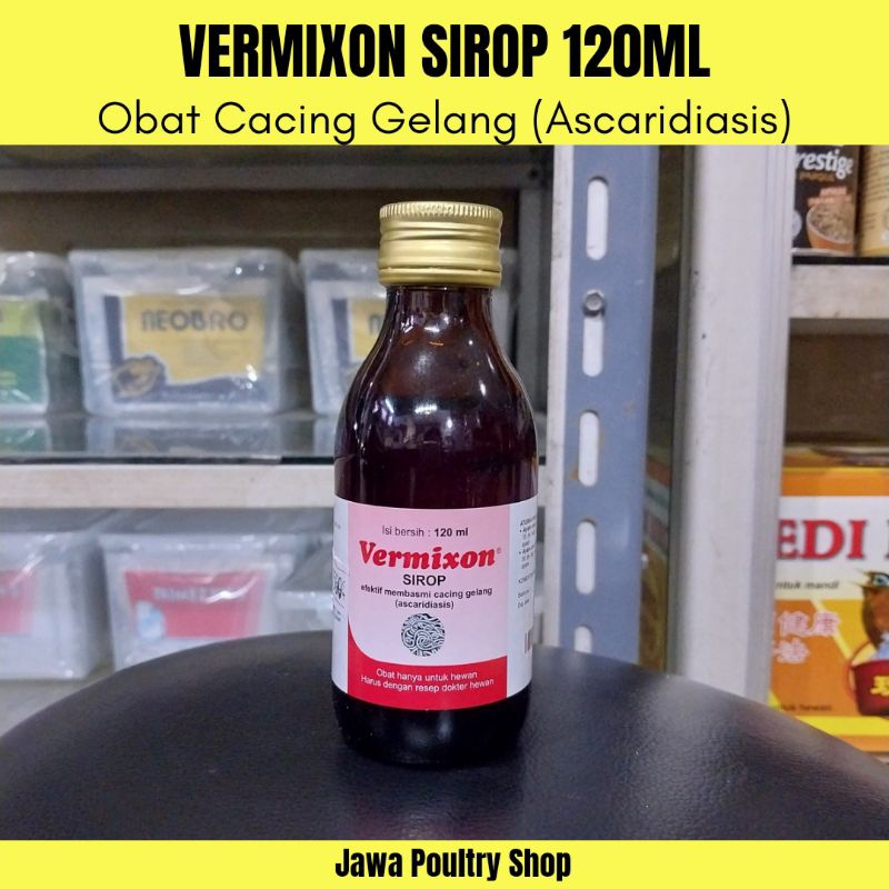 Jual VERMIXON SIROP 120 ML MEDION - Obat Cacing Unggas | Shopee Indonesia