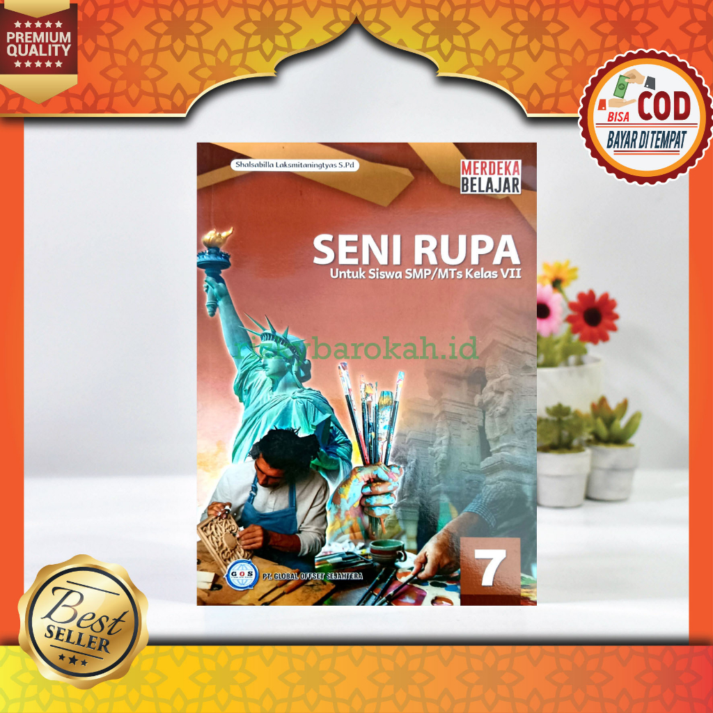 Jual Buku Pelajaran Siswa SMP MTS Kelas 7 VII Mata Pelajaran Mapel SENI RUPA Kurikulum Merdeka ...