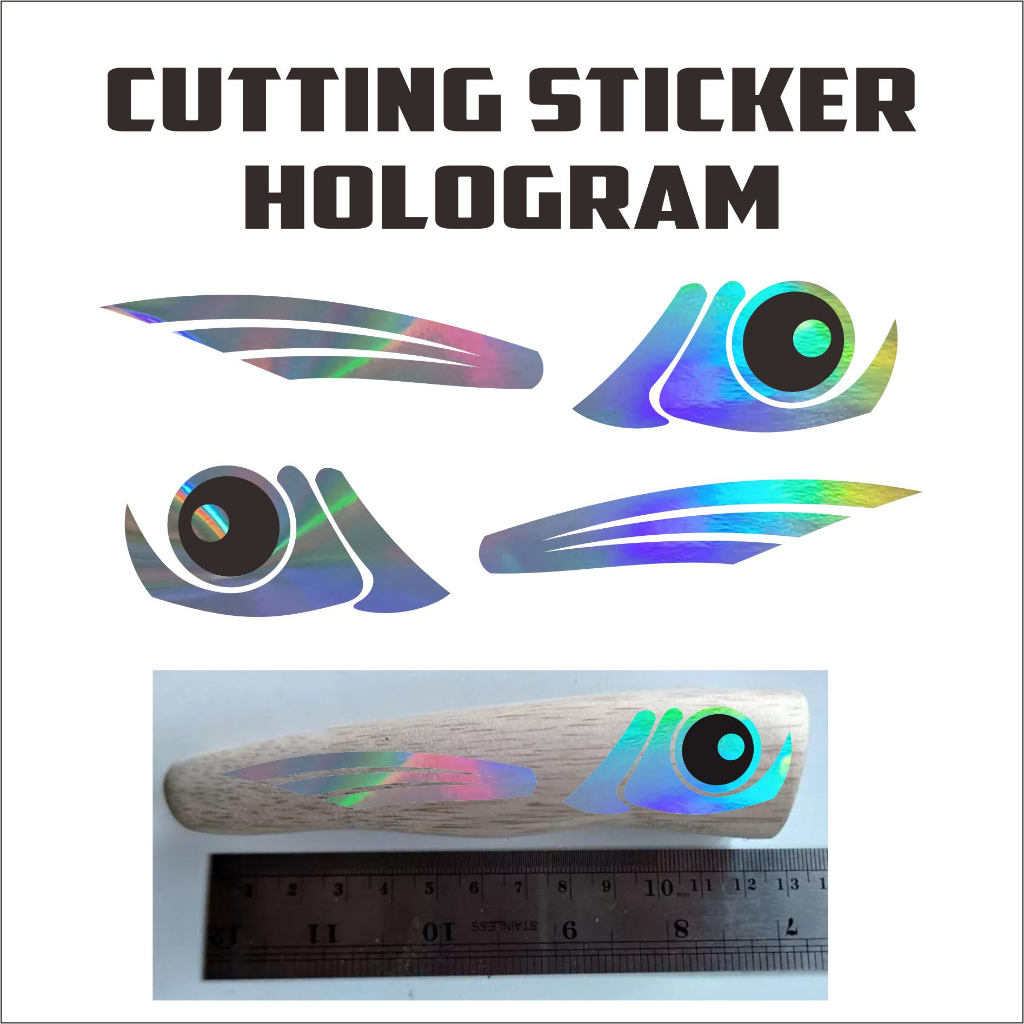 Jual Sticker hologram umpan popper stickbait | Shopee Indonesia