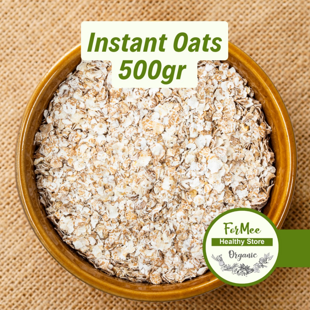 Jual 500gr Instant Oat / Quick Oat / Oatmeal Instan / Gandum Instan ...