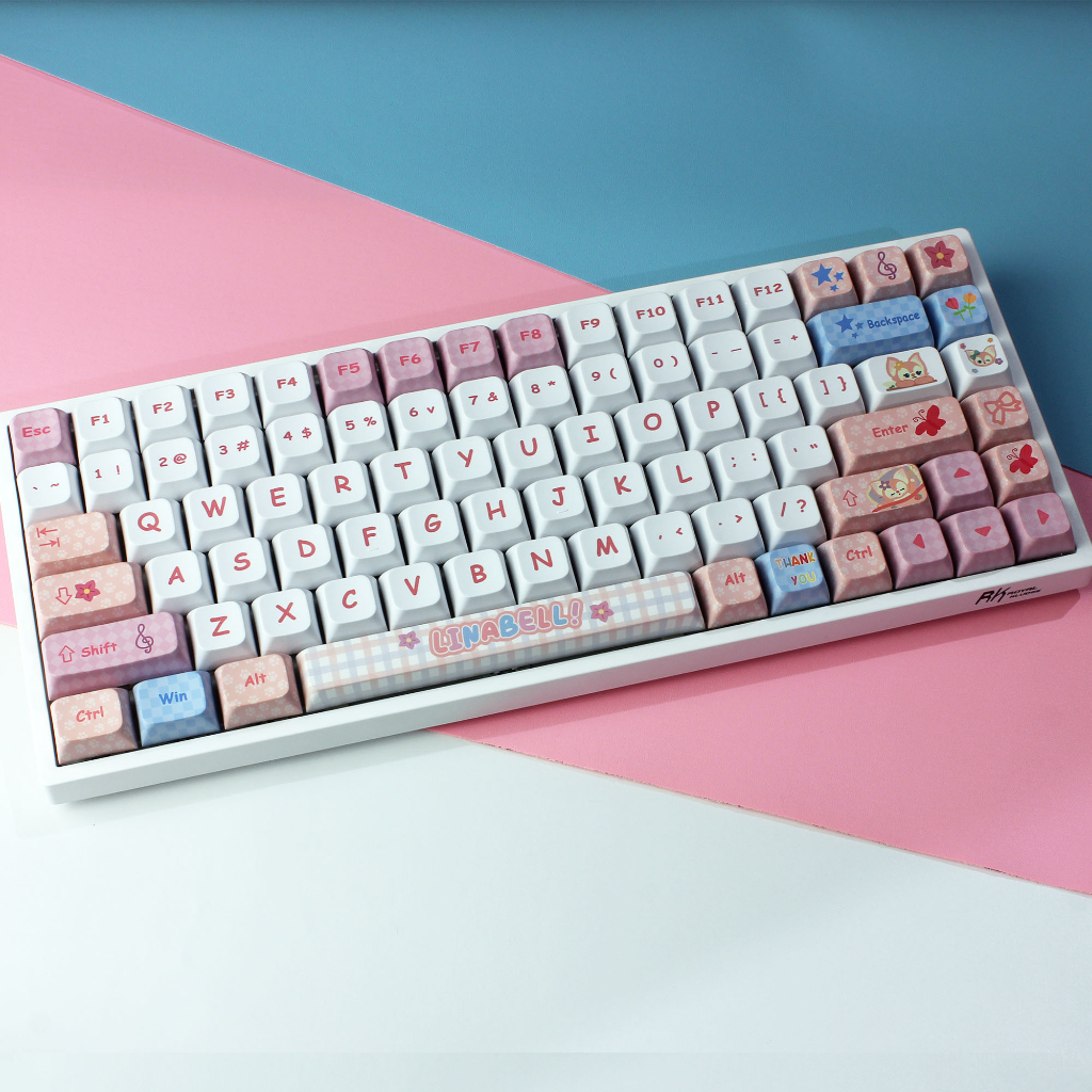 Jual KEYCAPS PBT LINABELL XDA PROFILE SUBLIM MECHANICAL KEYBOARD LINA ...