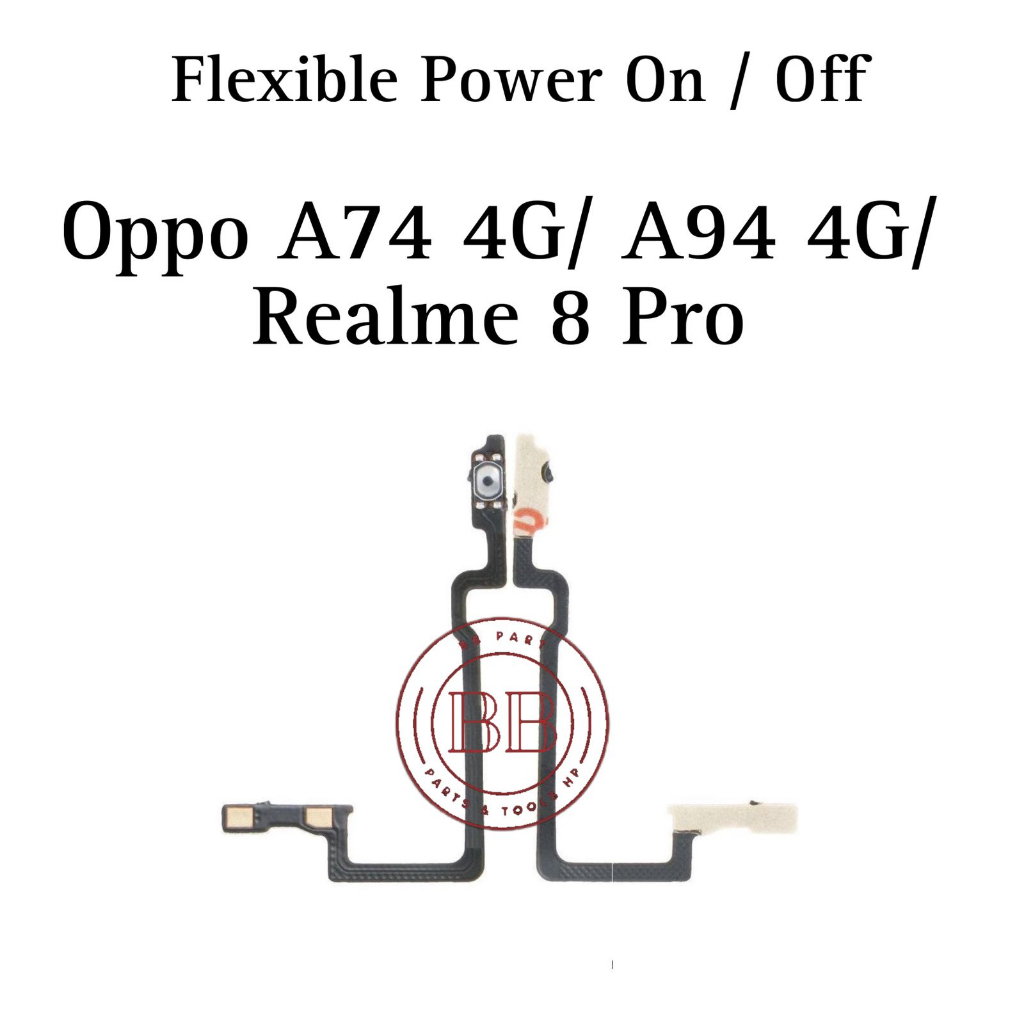 Jual Flexible Connector Power On Off OP A74 4G / A94 / Realme 8 Pro ...