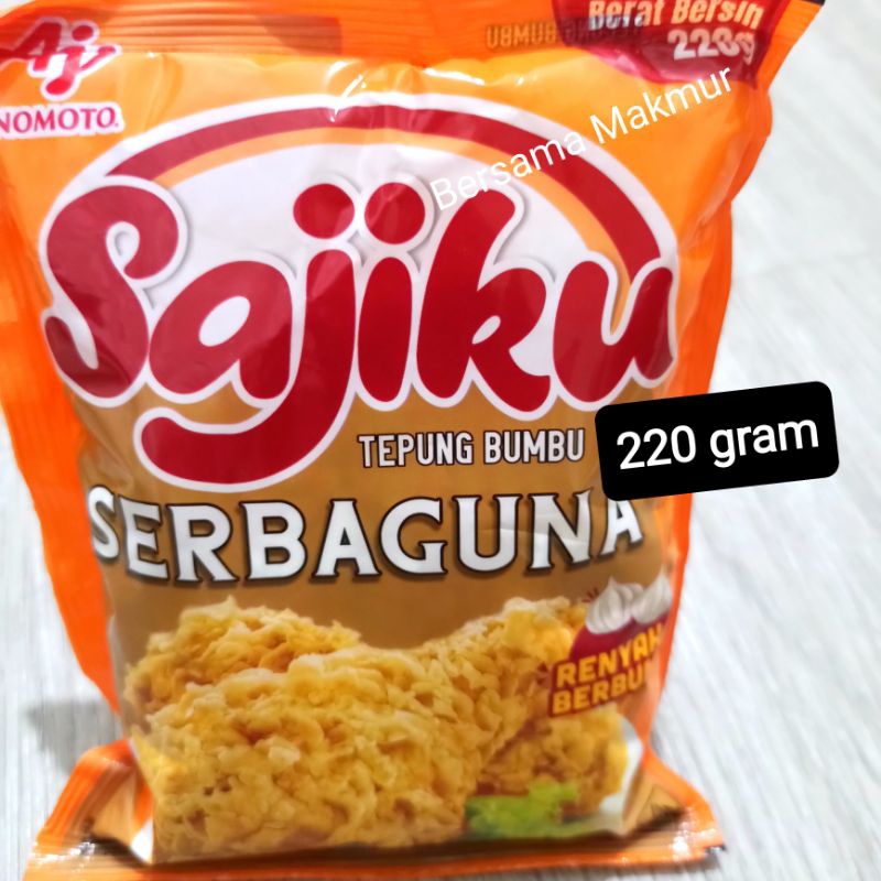 Jual Sajiku 1 pcs Tepung bumbu serbaguna 220 gram | Shopee Indonesia