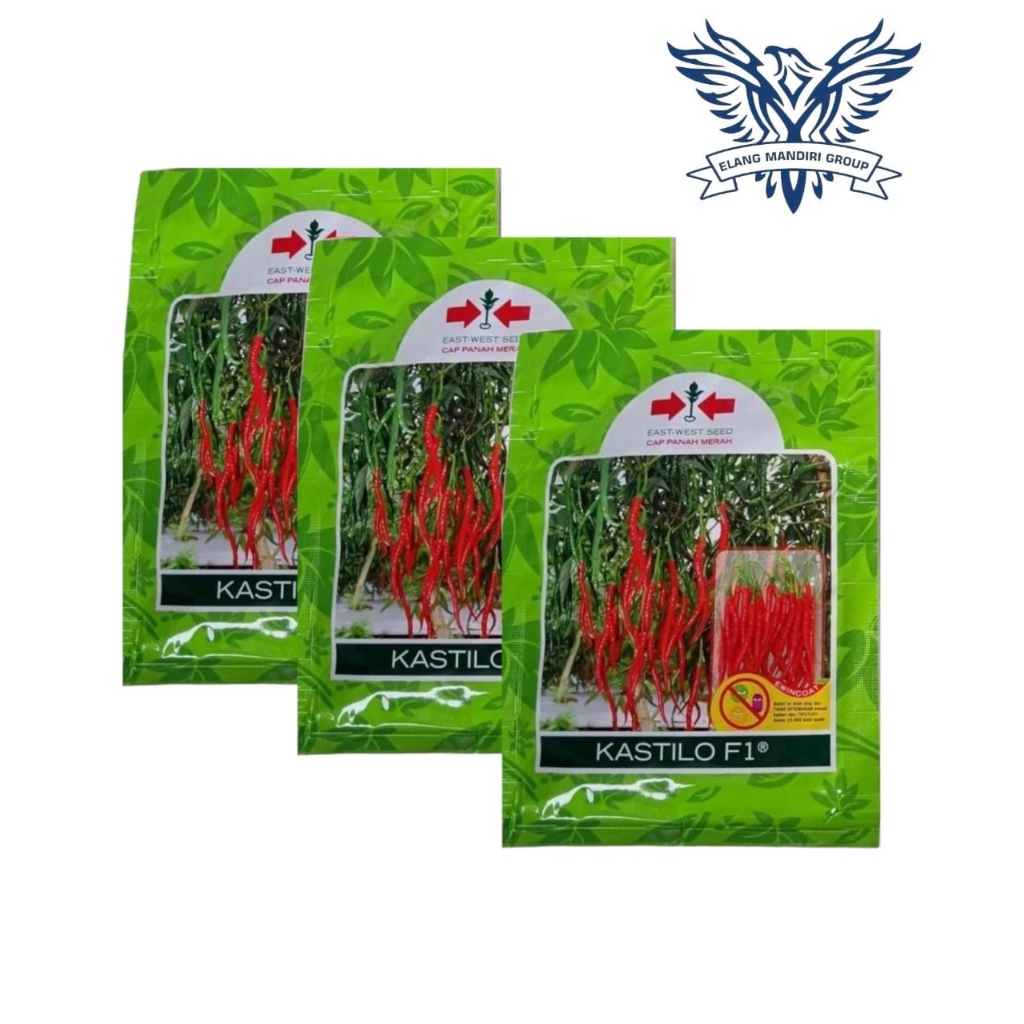 Jual Kastilo 2000 Butir Benih Cabe Keriting Merah Panah Merah Tm 999 ...