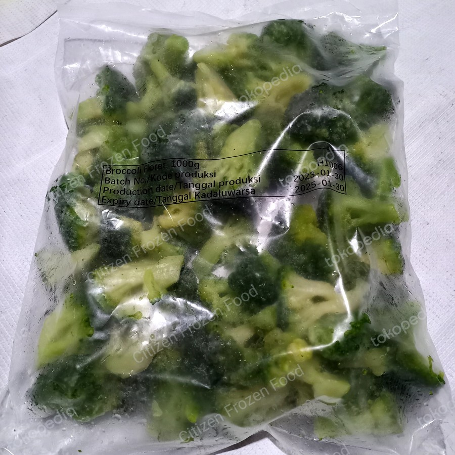 Jual Sayur Brokoli Frozen 1kg | Shopee Indonesia