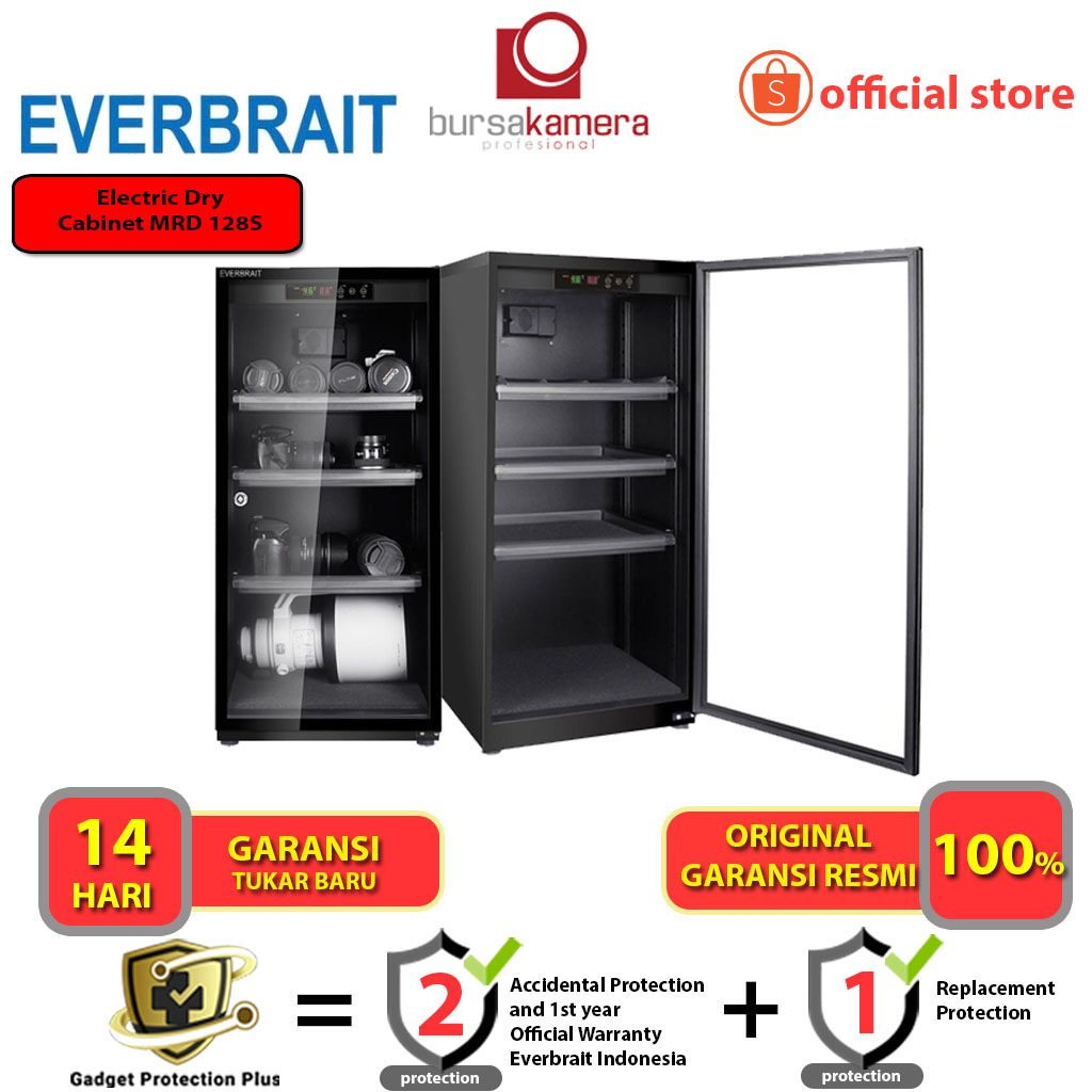 Jual Everbrait Electric Dry Cabinet MRD 128S / MRD128 / 128 S | Shopee ...