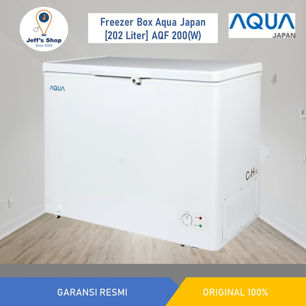 Jual Aqua Chest Freezer / Freezer Box [202 Liter] AQF 200(W) | Shopee ...