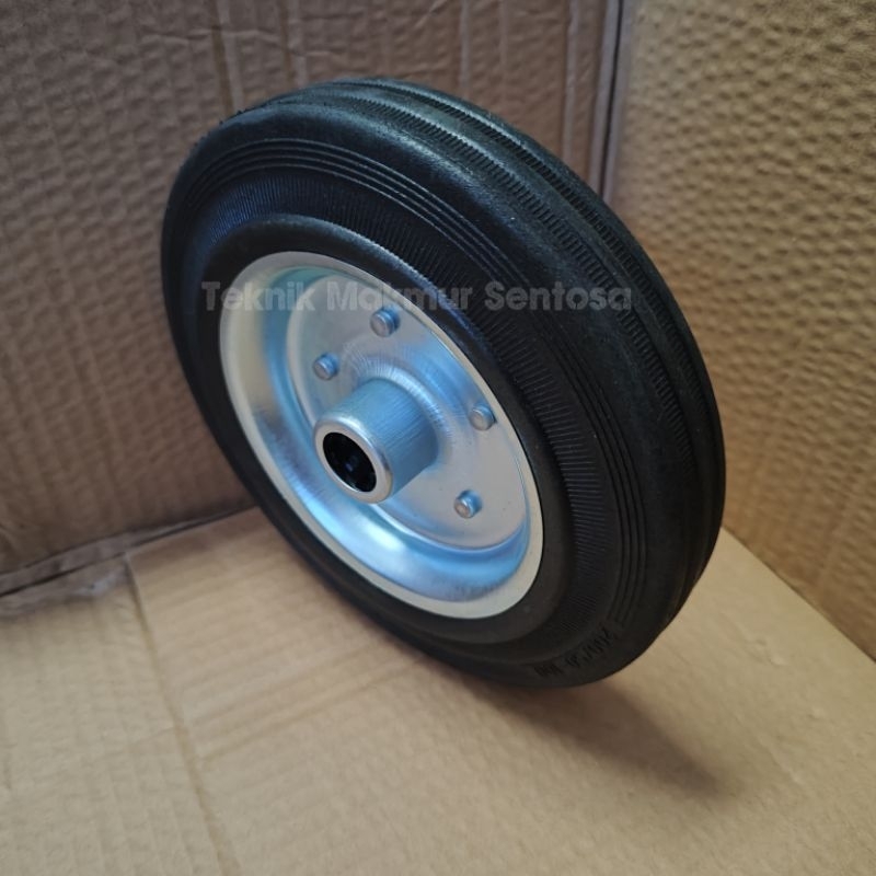 Jual Roda Karet Only 8" Fukuda Troli Trolley Troly Wheel 8 Inch ...